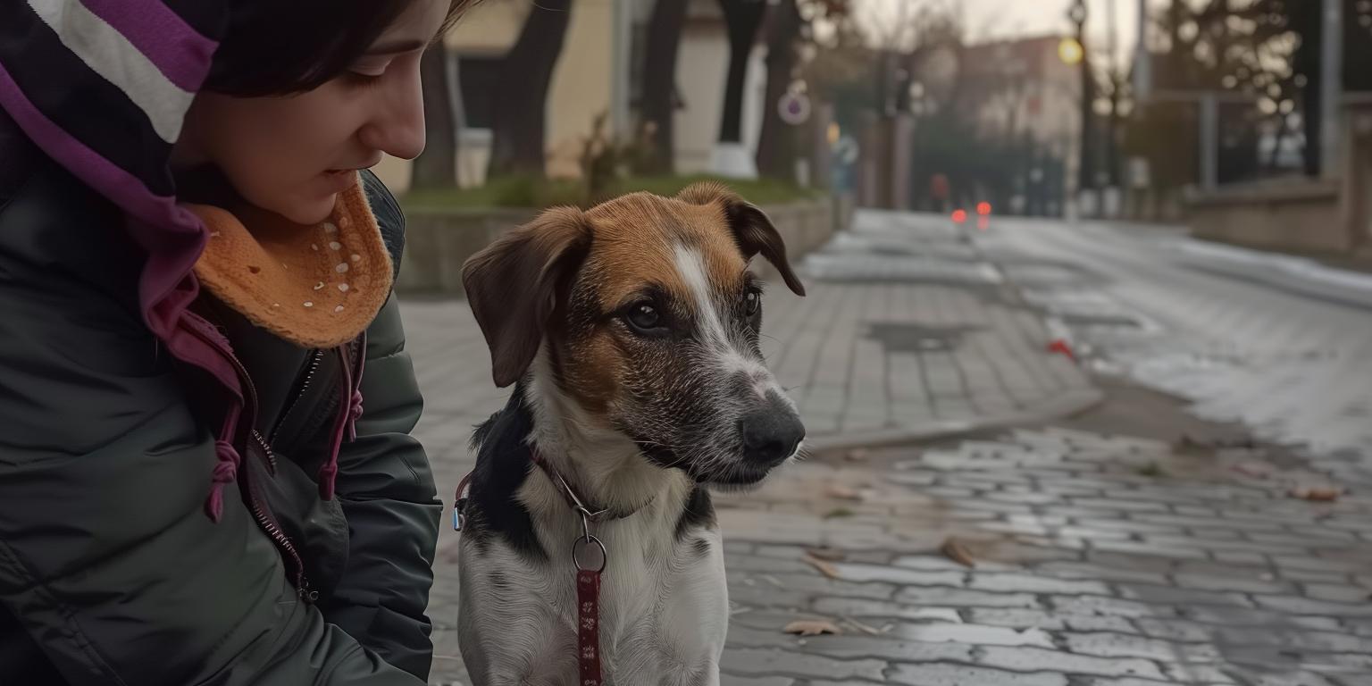Un perro callejero aterrorizado descubre la alegría del amor y la confianza