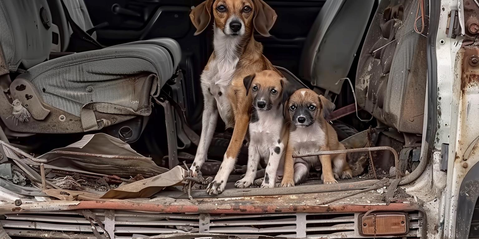 Rescuers Uncover Heart-Wrenching Scene Inside Abandoned Car Rescuers Uncover Heart-Wrenching Scene Inside Abandoned Car