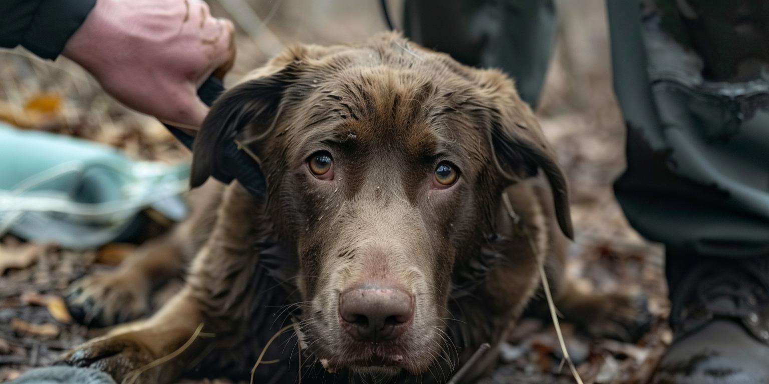 La última esperanza de un perro desesperado: el increíble rescate que ...