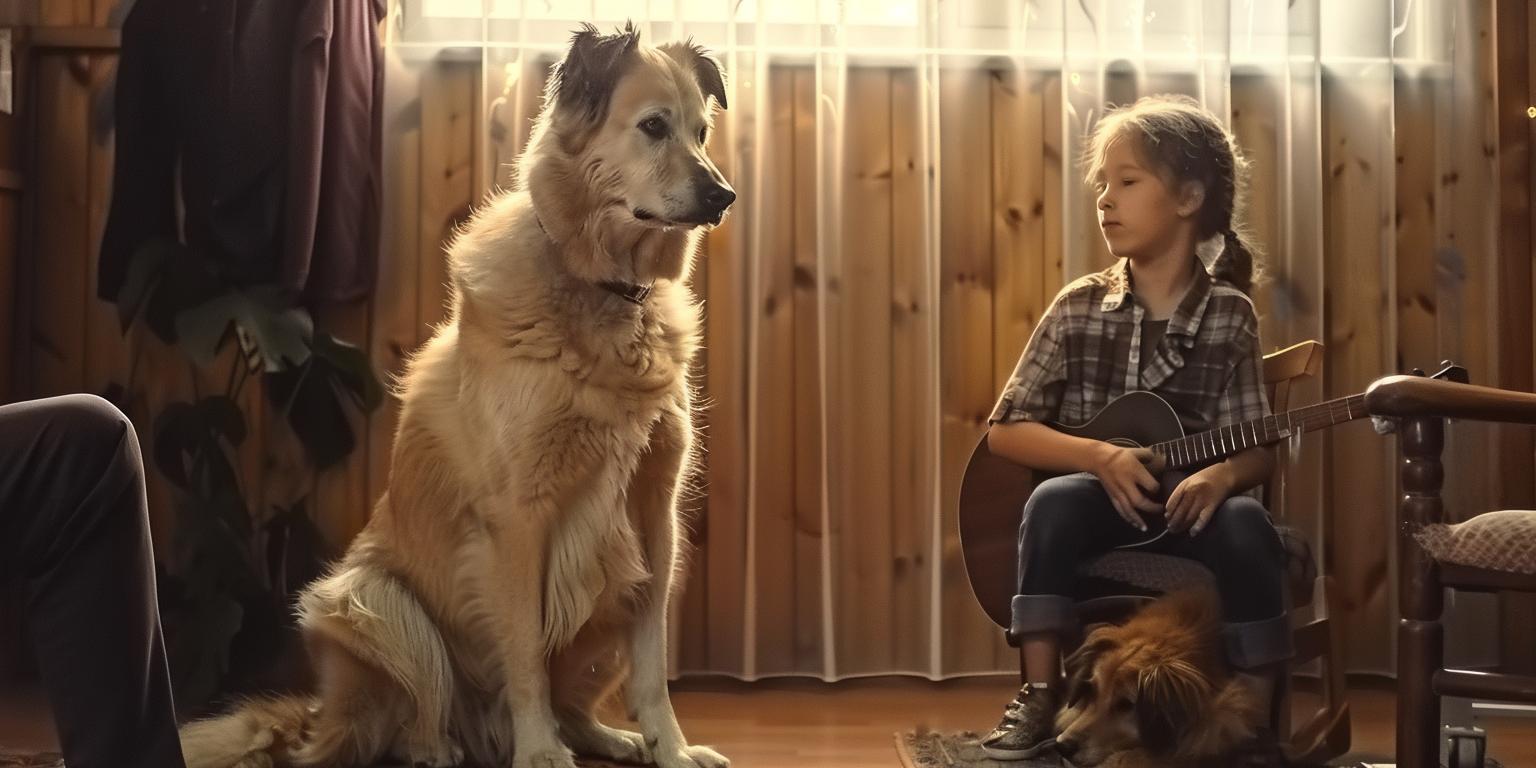 Father-Daughter Duo's Soulful Serenade for Their Beloved Dog Will Melt ...