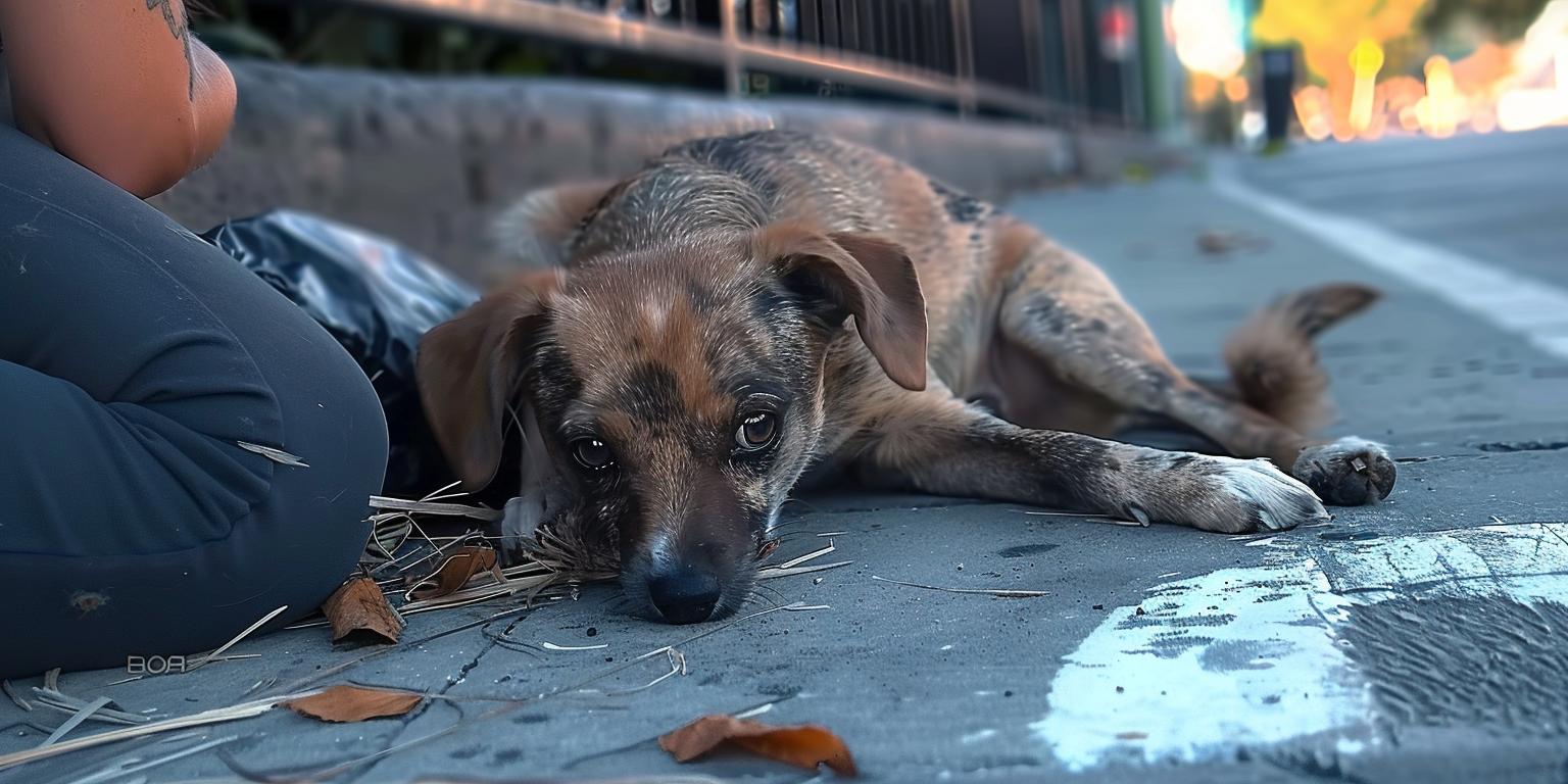 Conmovedores tocados: el viaje de Pup del abandono a la alegría