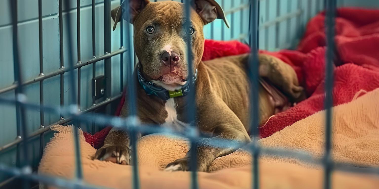 Descuidado por una razón desgarradora: la historia de un Pittie de tres ...