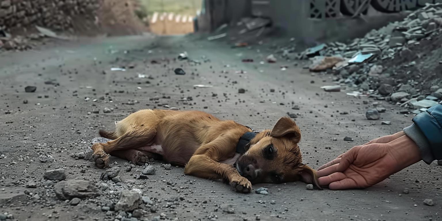 Rescuers Find Desperate Pup on the Brink of Death, What Happens Next ...