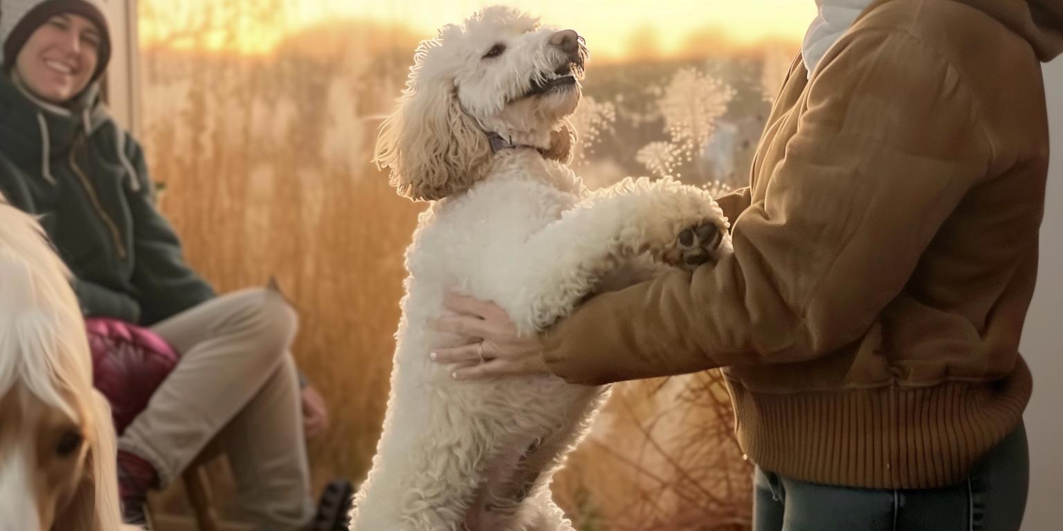 Rescued Poodle's Unbreakable Spirit: The Heartfelt Hugging Habit That ...