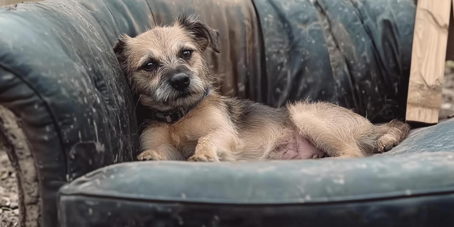El ingenioso plan de un rescatista para salvar a un perro aterrorizado ...