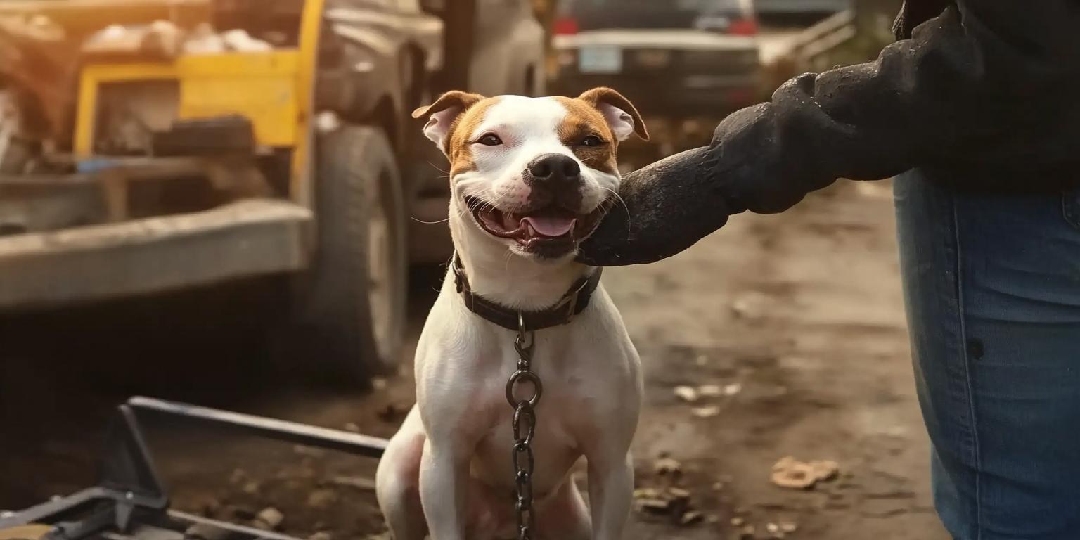 Rescuer's Unexpected Encounter With a Chained Dog Will Tug at Your ...